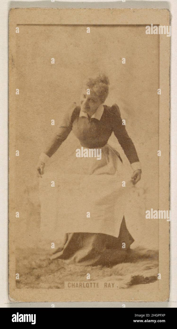 Charlotte Ray, from the Actresses series (N245) issued by Kinney ...