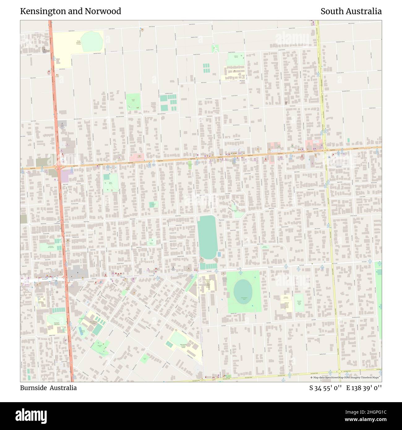 Map of norwood hi-res stock photography and images - Alamy