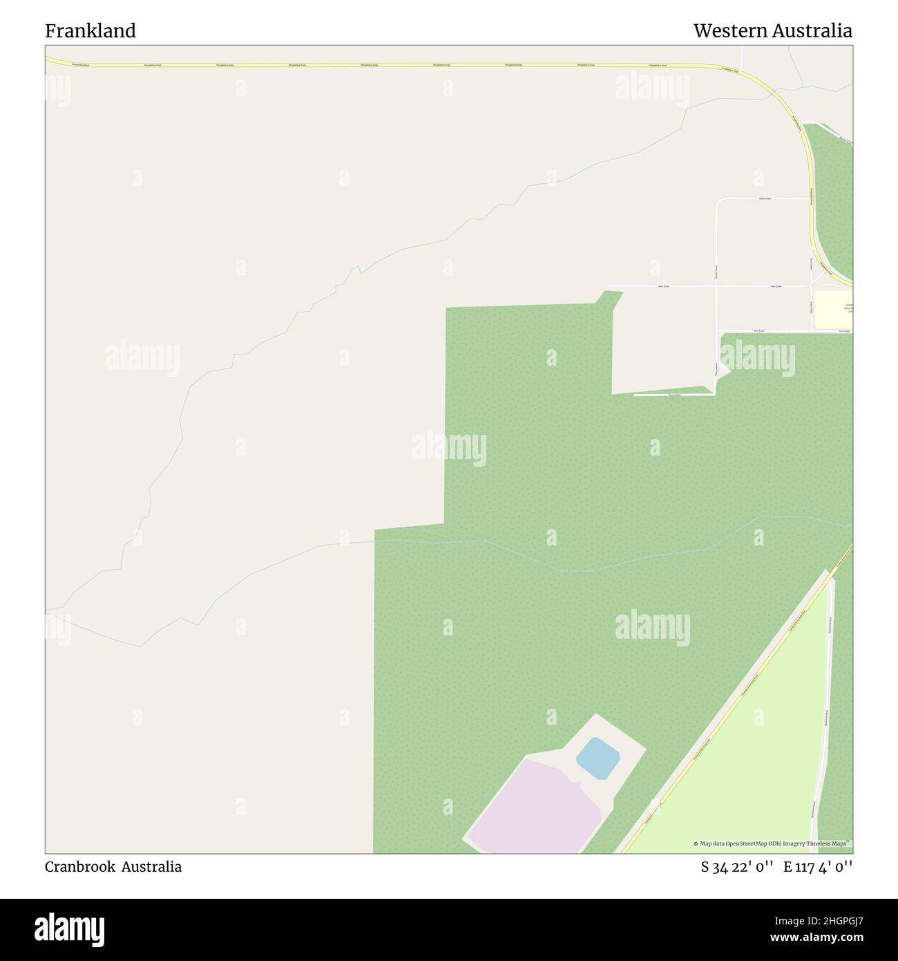Map of cranbrook hi-res stock photography and images - Alamy