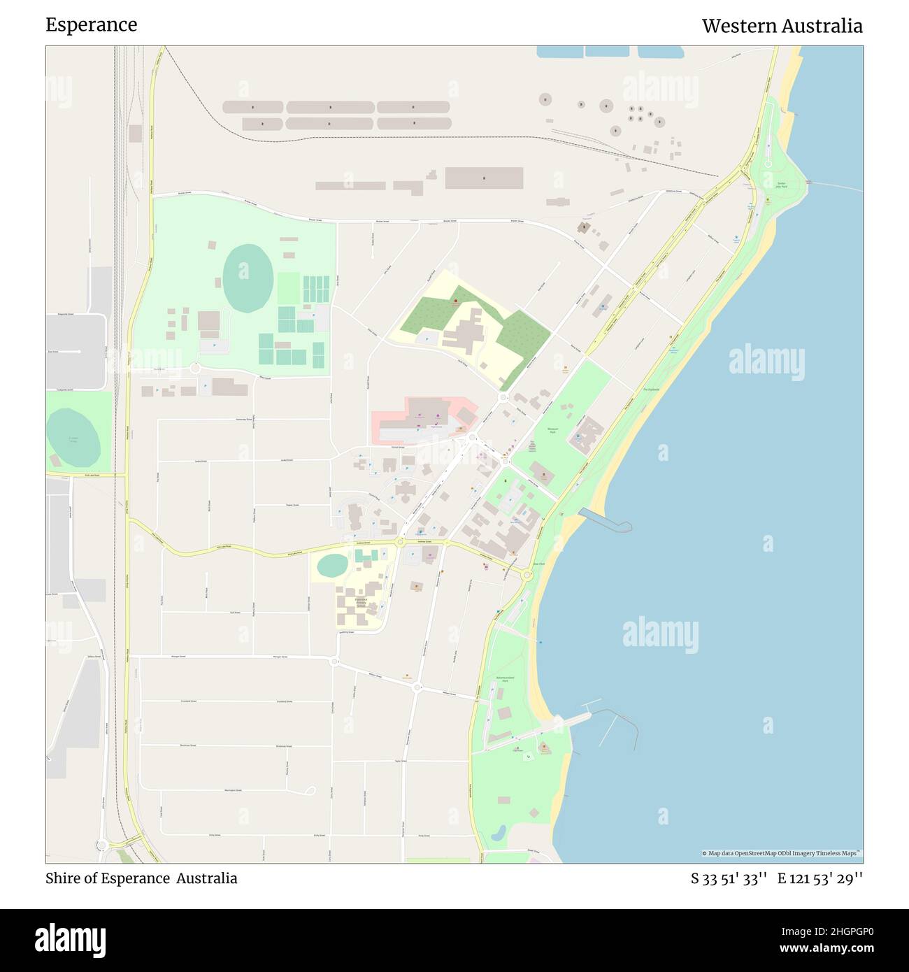 Esperance western australia australia maps hi-res stock photography and ...