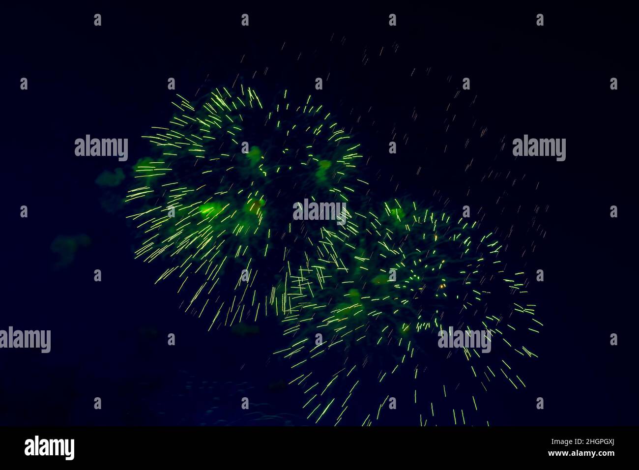 Backgrounds from festive fireworks. Fireworks in the night sky in honor ...