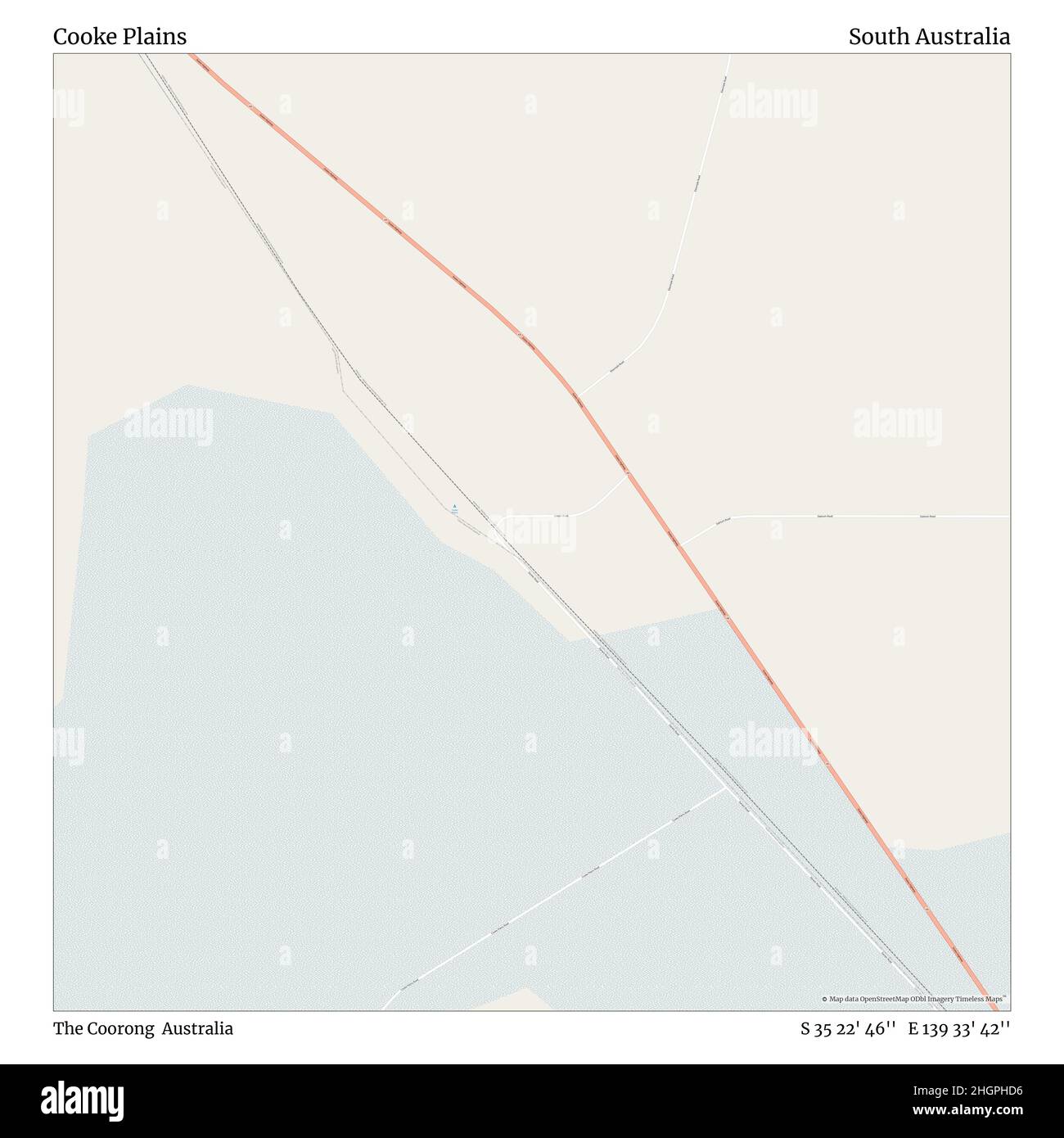 Cooke Plains, The Coorong, Australia, South Australia, S 35 22' 46'', E ...