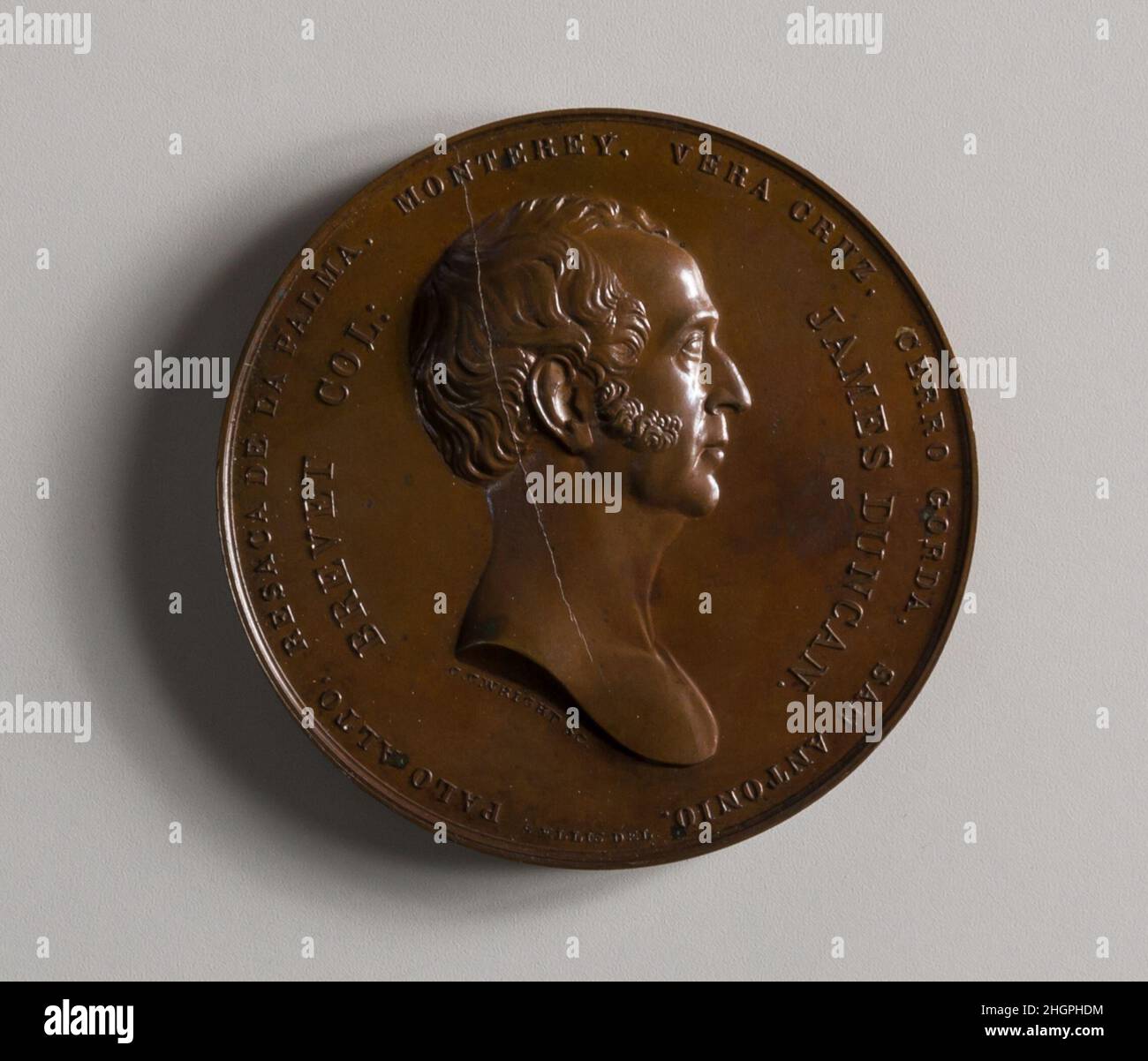 New York City to Col. James Duncan 1848 Charles Cushing Wright. New ...