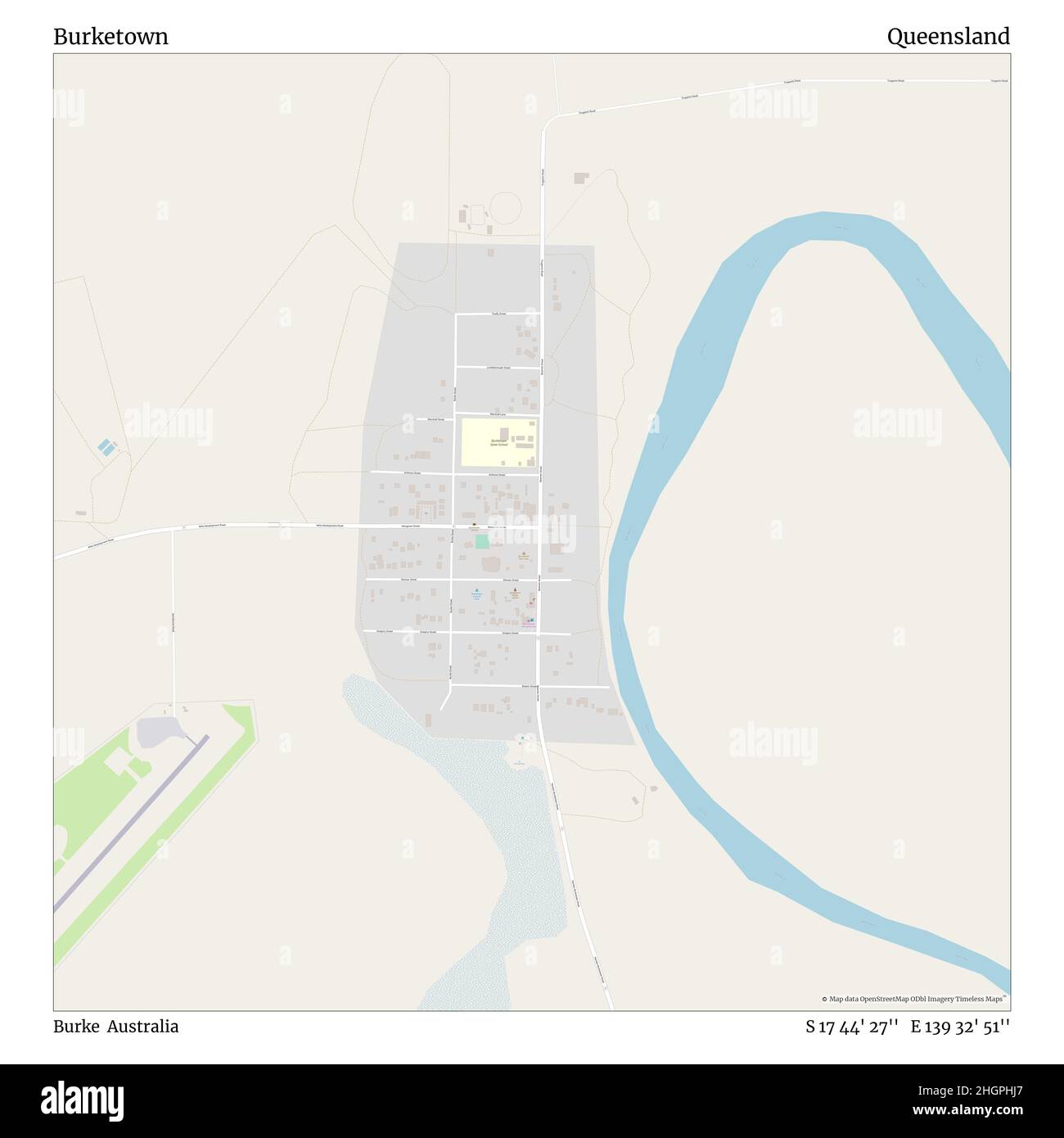 Map of burke hi-res stock photography and images - Alamy