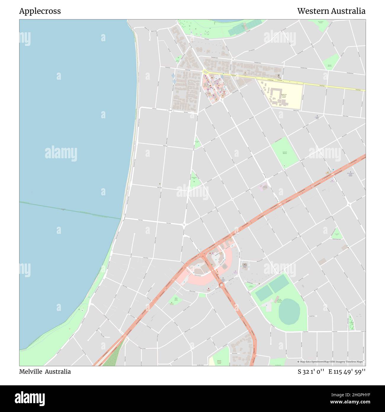 Map of melville hi-res stock photography and images - Alamy