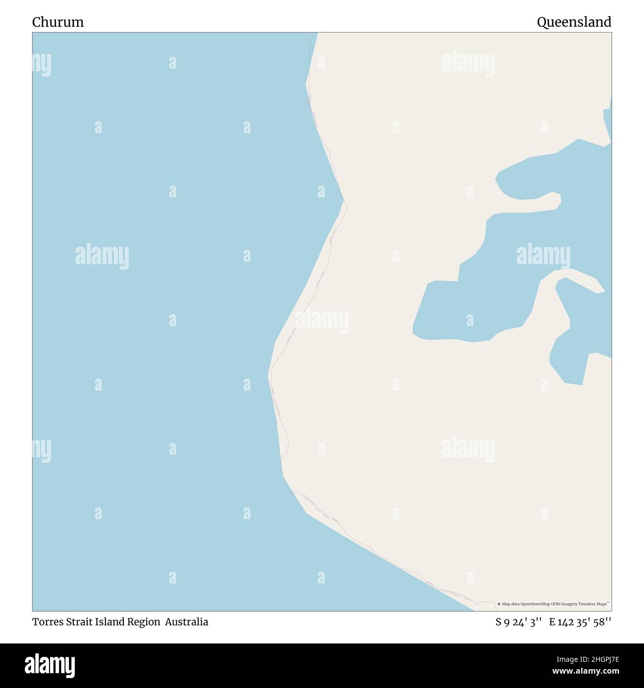 Torres strait map hi-res stock photography and images - Alamy