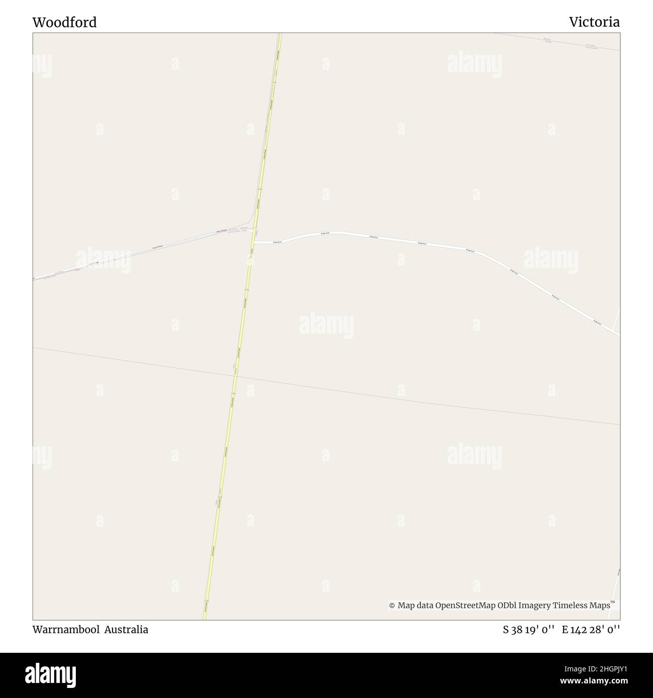 Warrnambool victoria australia maps cartography hi-res stock ...