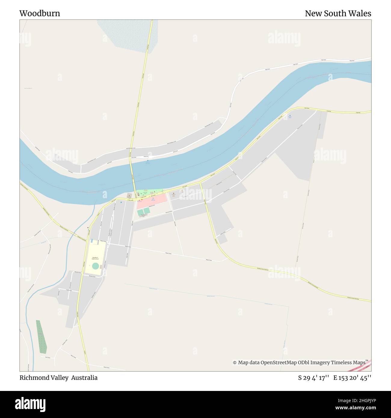 Map of woodburn hi-res stock photography and images - Alamy