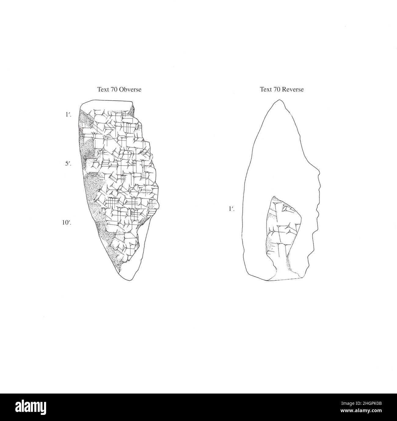 Cuneiform tablet: commentary on Enuma Anu Enlil, tablet 5 ca. late 1st ...
