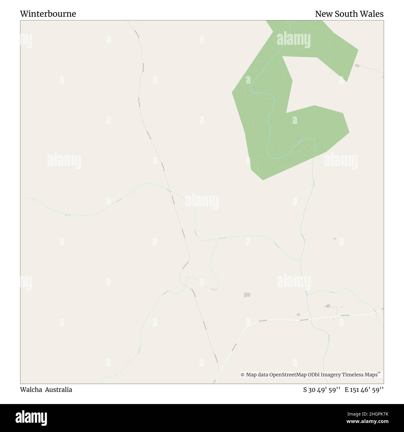Winterbourne, Walcha, Australia, New South Wales, S 30 49' 59'', E 151 ...