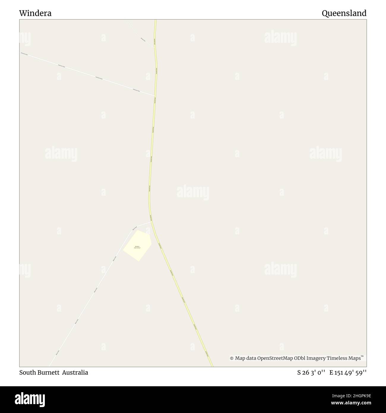 Windera, South Burnett, Australia, Queensland, S 26 3' 0'', E 151 49 ...