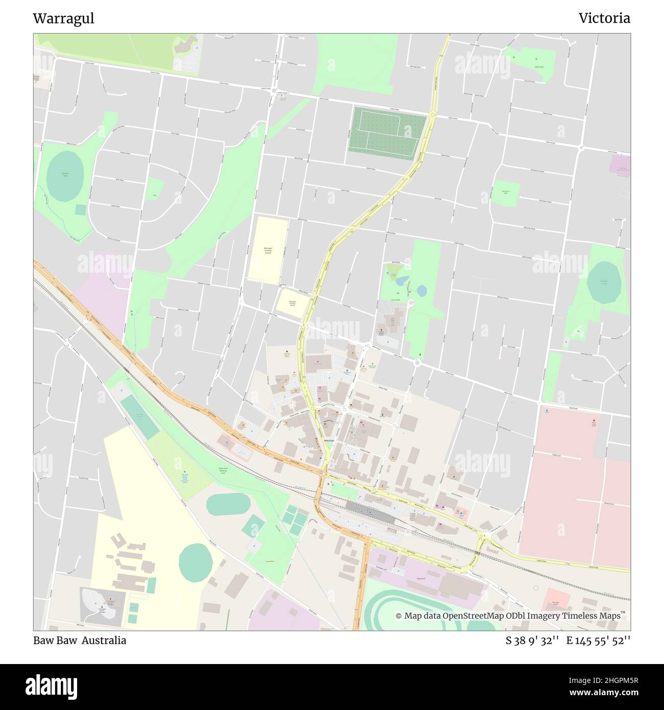 Warragul, Baw Baw, Australia, Victoria, S 38 9' 32'', E 145 55' 52 ...