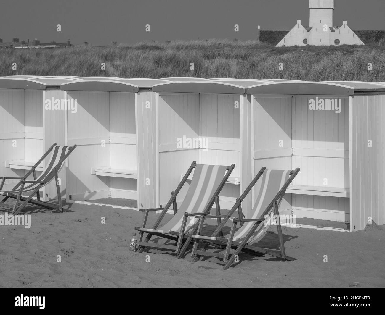 the beach of katwijk an zee Stock Photo - Alamy