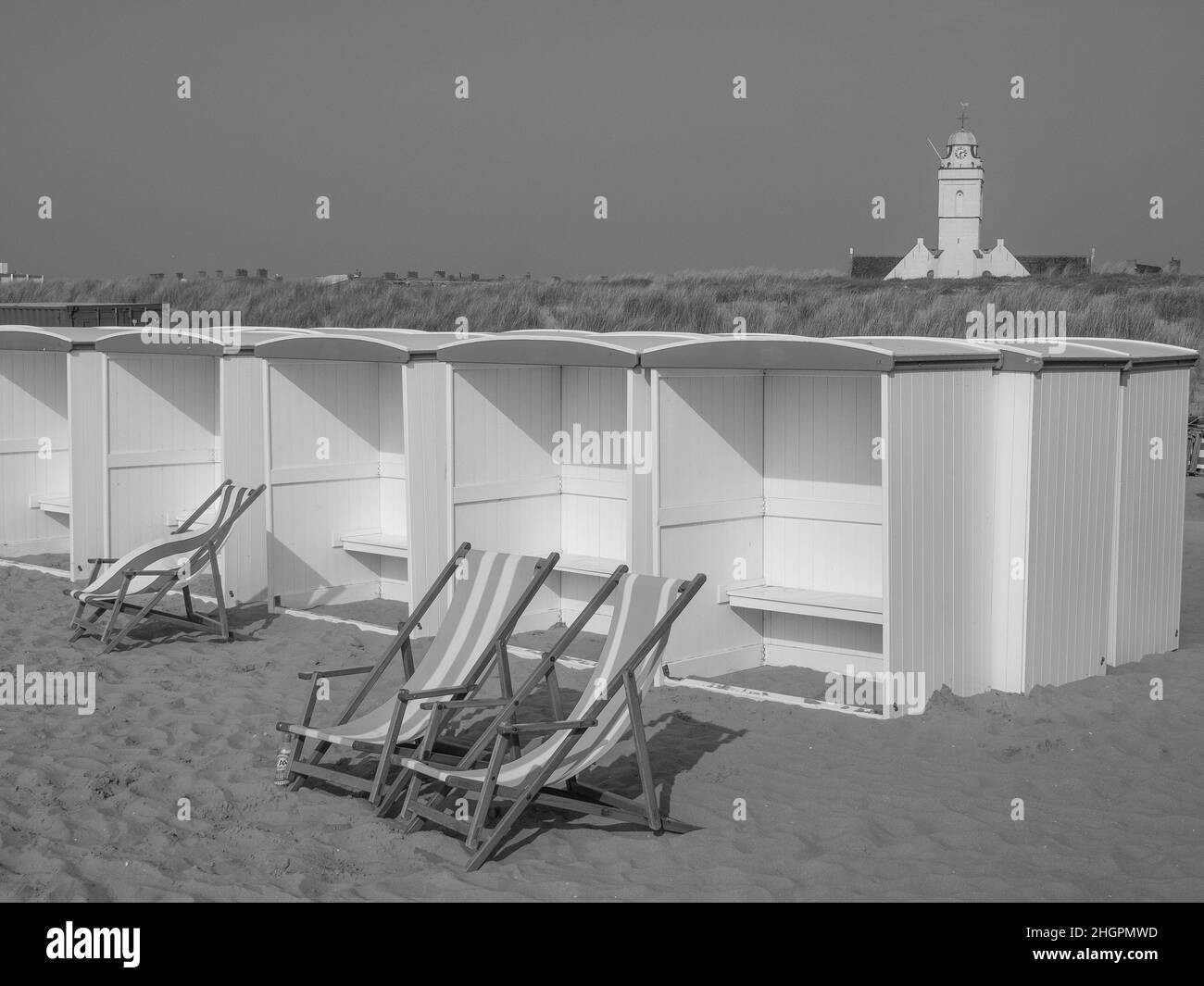 the beach of katwijk an zee Stock Photo - Alamy