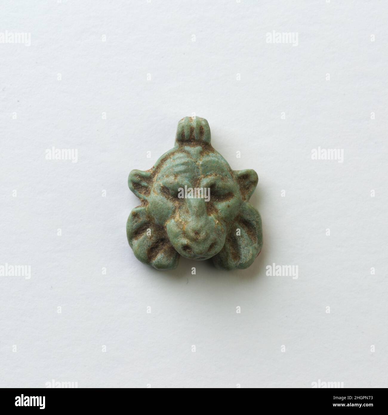 Lion head amulet 664–30 B.C. Late Period–Ptolemaic Period This lion ...