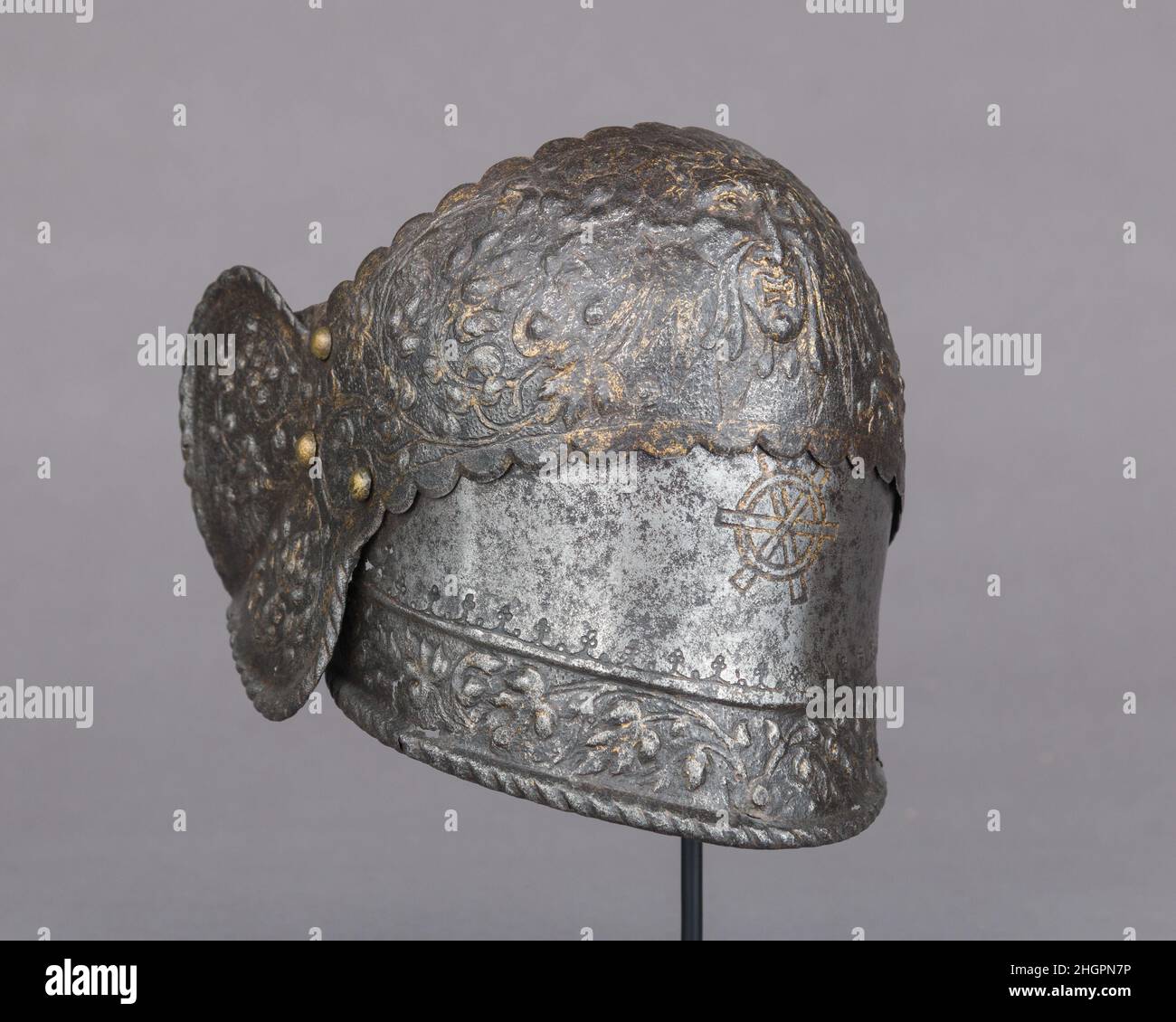 Right Poleyn (Knee Defense) from an Armor of Claude Gouffier (1501–1570 ...