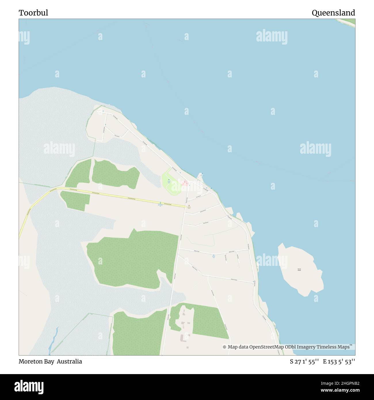 Toorbul, Moreton Bay, Australia, Queensland, S 27 1' 55'', E 153 5' 53 ...