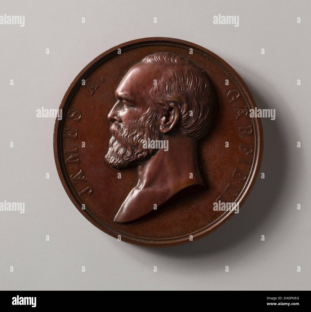 Inauguration Medal of President Garfield 1881 Charles E. Barber ...