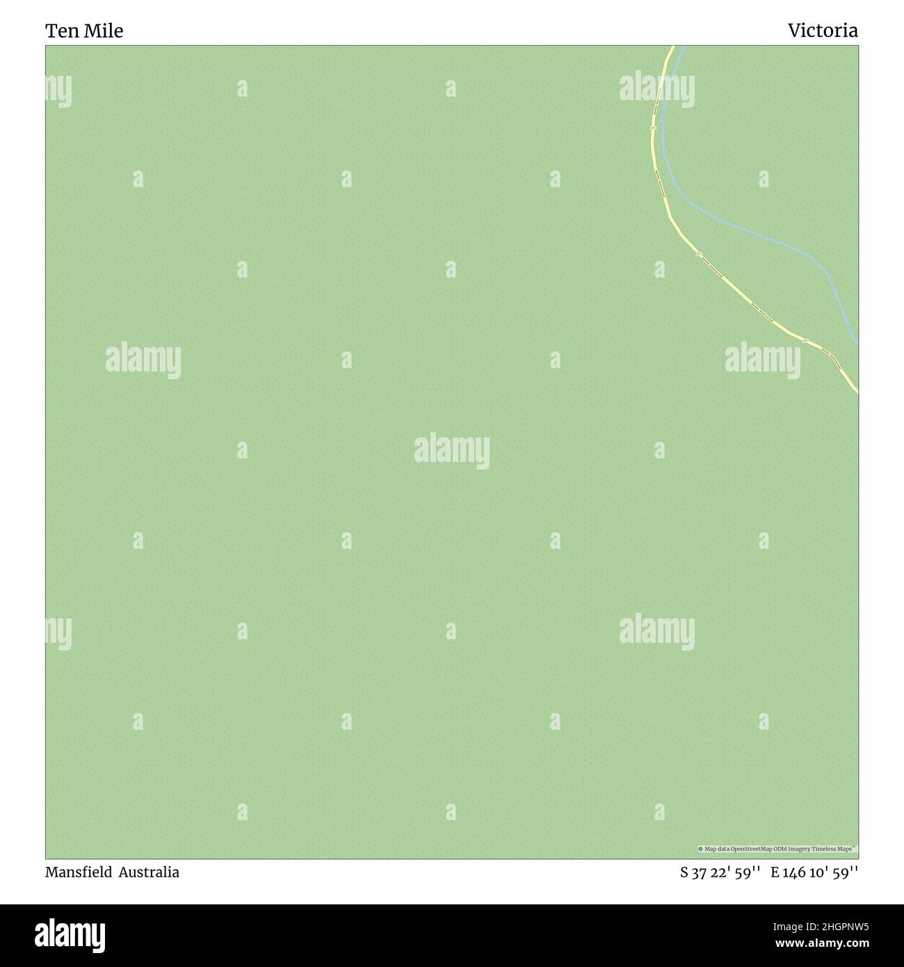 Ten Mile, Mansfield, Australia, Victoria, S 37 22' 59'', E 146 10' 59 ...