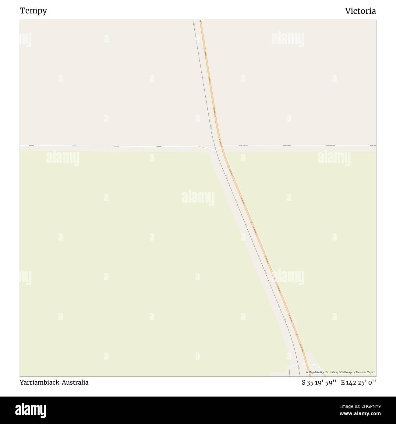 Tempy, Yarriambiack, Australia, Victoria, S 35 19' 59'', E 142 25' 0 ...
