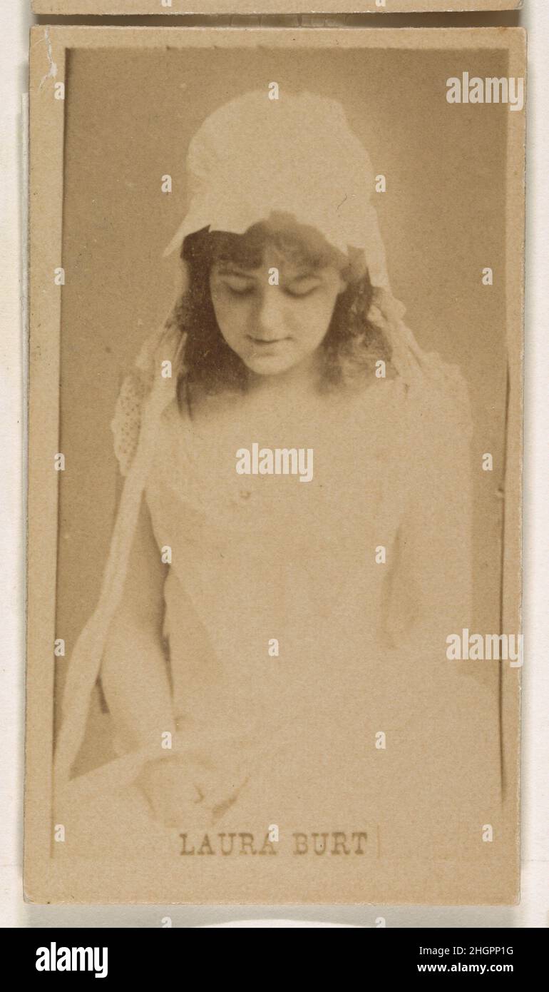 Laura Burt, from the Actresses series (N245) issued by Kinney Brothers ...