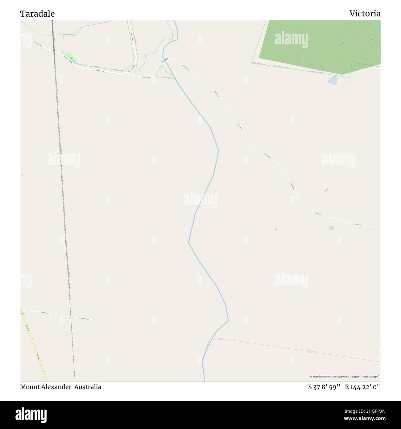 Taradale, Mount Alexander, Australia, Victoria, S 37 8' 59'', E 144 22 ...