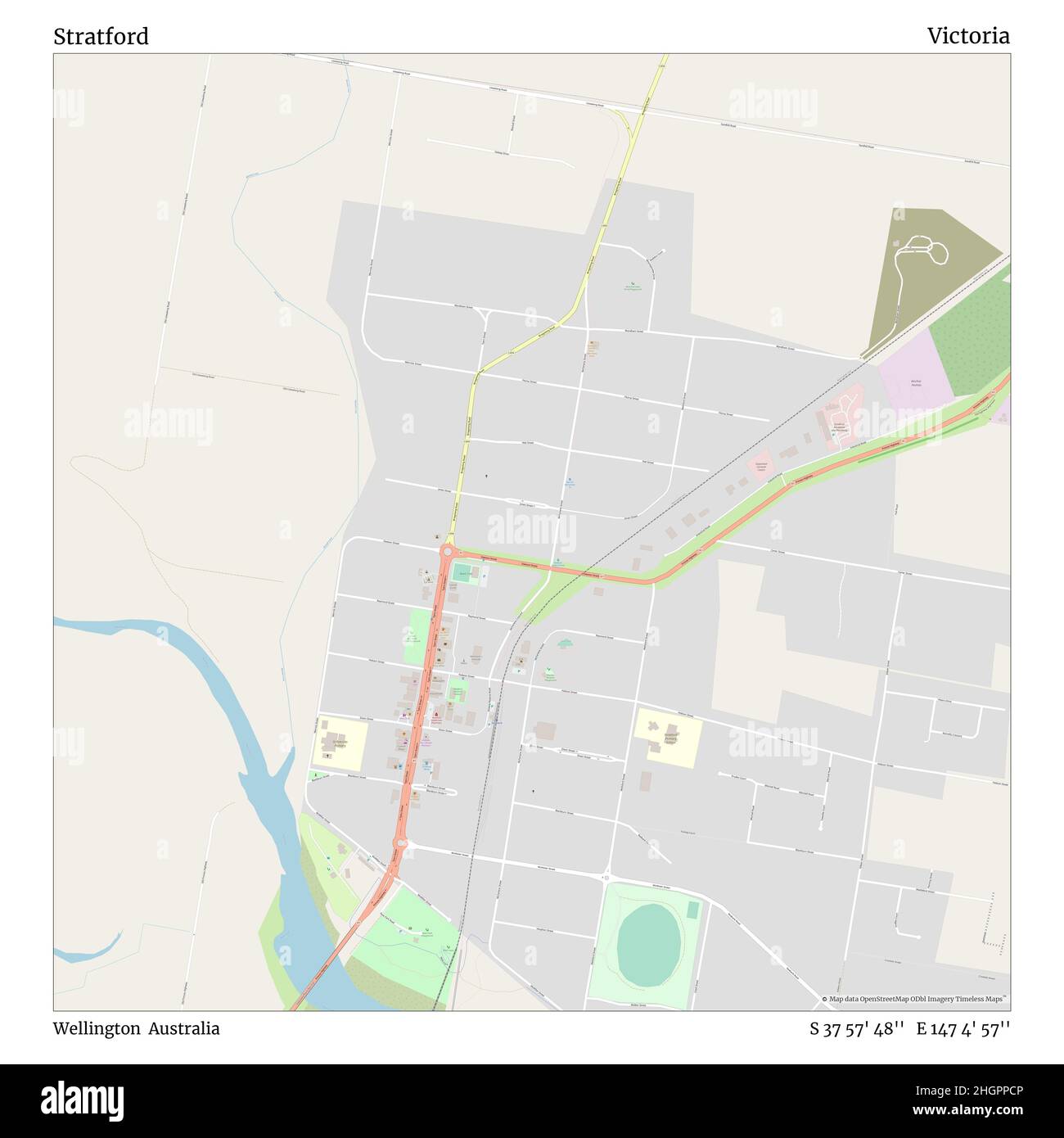 Stratford, Wellington, Australia, Victoria, S 37 57' 48'', E 147 4' 57 ...