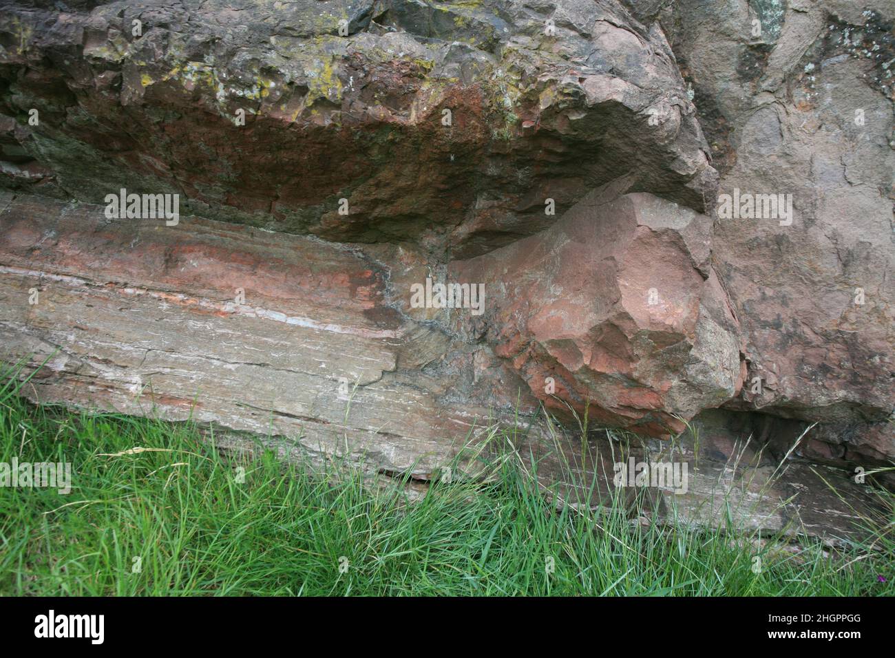 Hutton's Section on Salisbury Crags is a site of Special Scientific ...