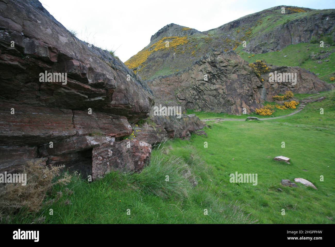 Hutton's Section on Salisbury Crags is a site of Special Scientific ...