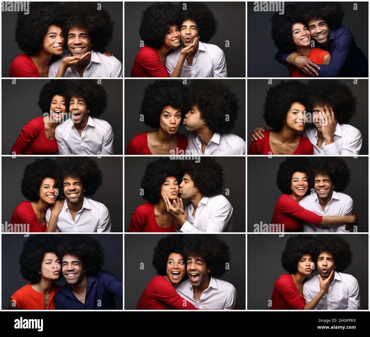 Beautiful happy Love Couple Stock Photo - Alamy