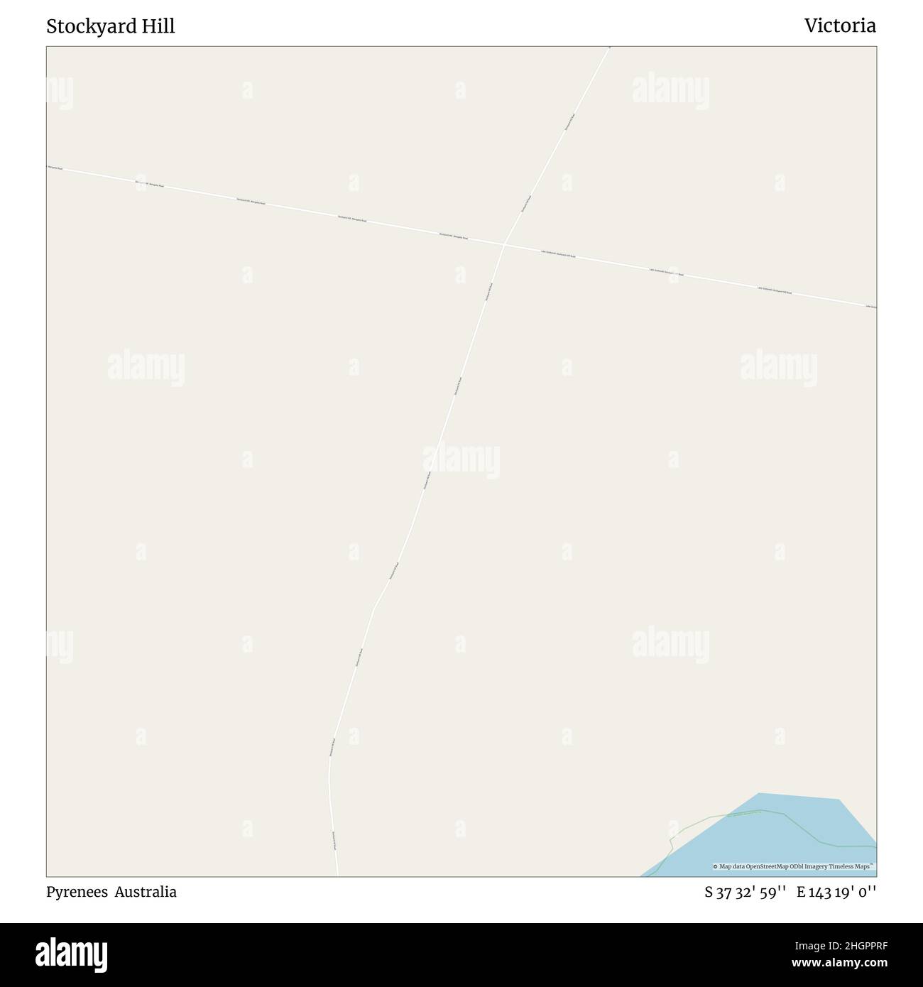 Stockyard Hill, Pyrenees, Australia, Victoria, S 37 32' 59'', E 143 19 ...