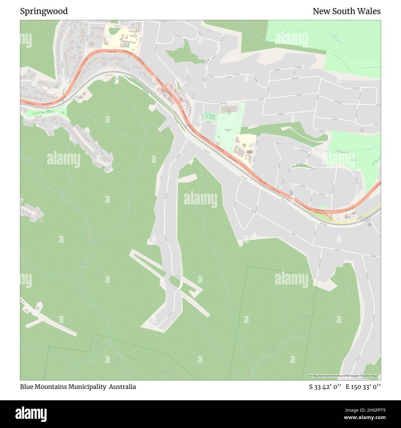 Springwood blue mountains hi-res stock photography and images - Alamy