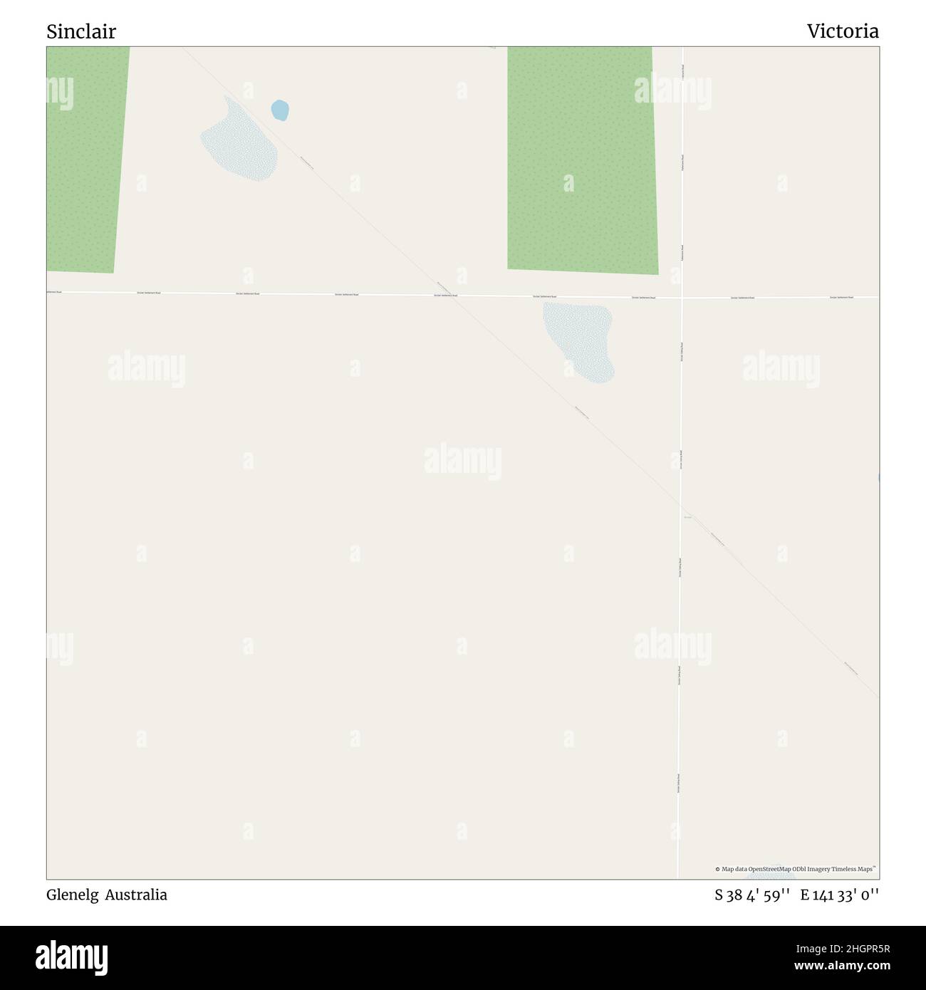 Map of sinclair Cut Out Stock Images & Pictures - Alamy