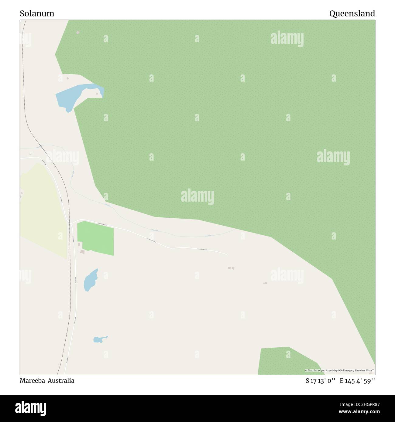 Mareeba queensland australia maps cartography hi-res stock photography ...