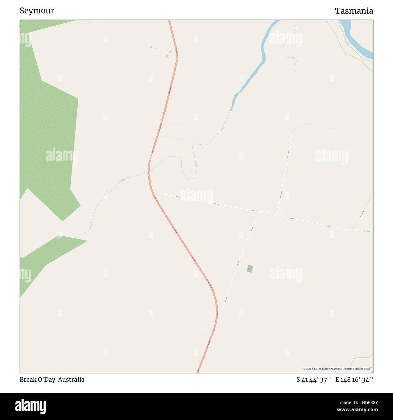 Map of seymour hi-res stock photography and images - Alamy