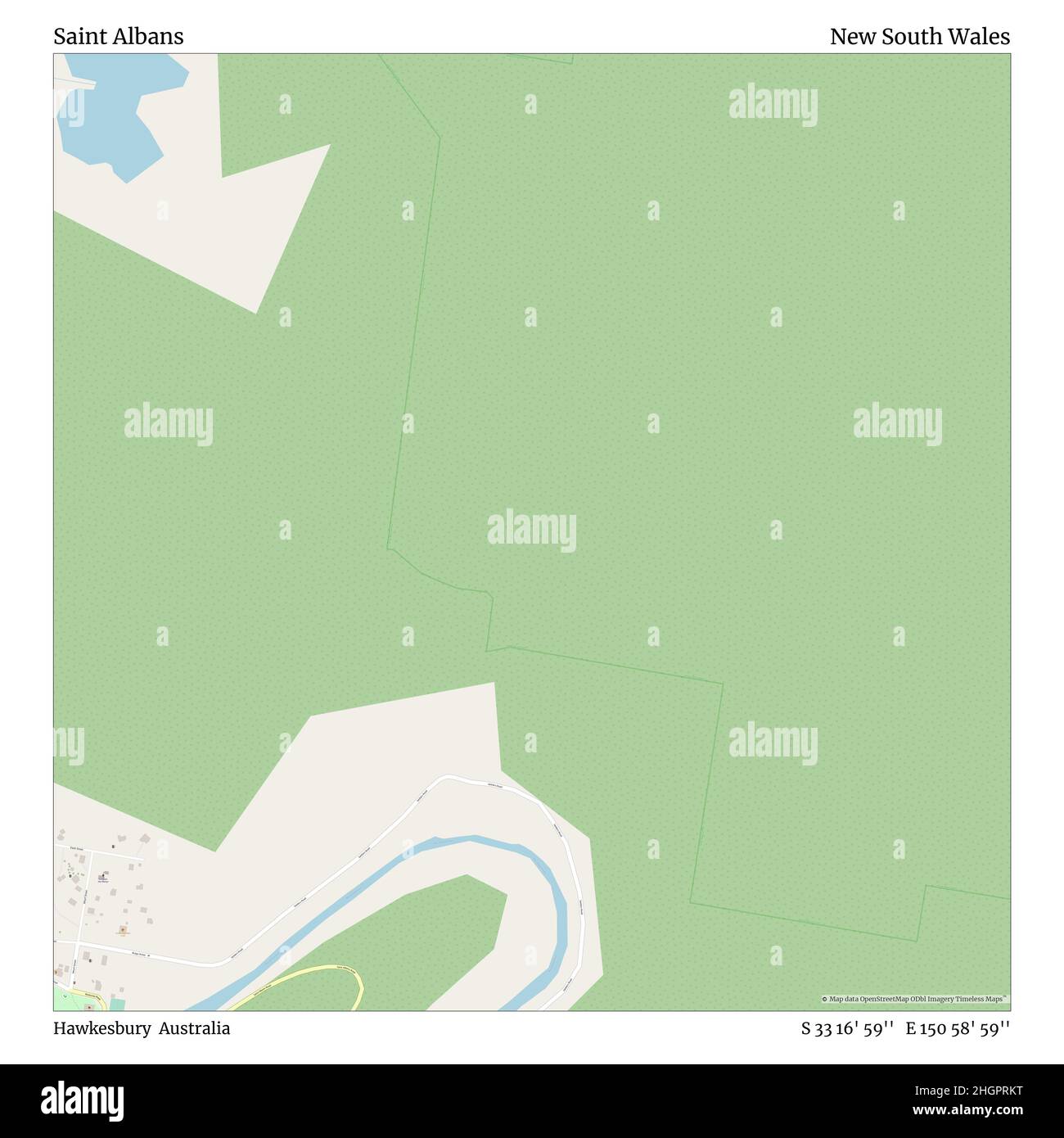 Map of hawkesbury hi-res stock photography and images - Alamy
