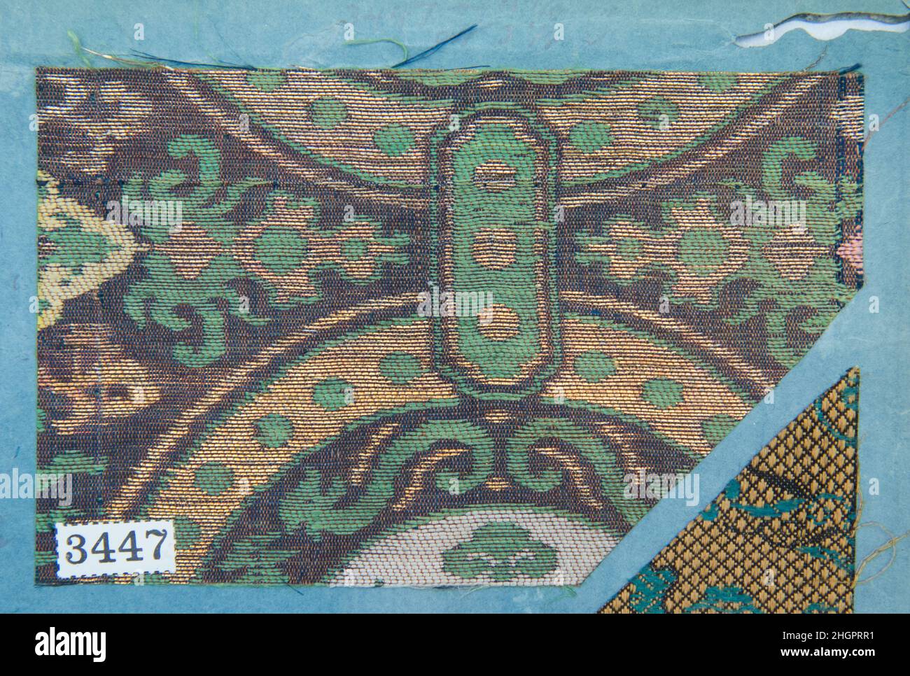 Textile Sample from Sample Book 19th century Japan. Textile Sample from ...