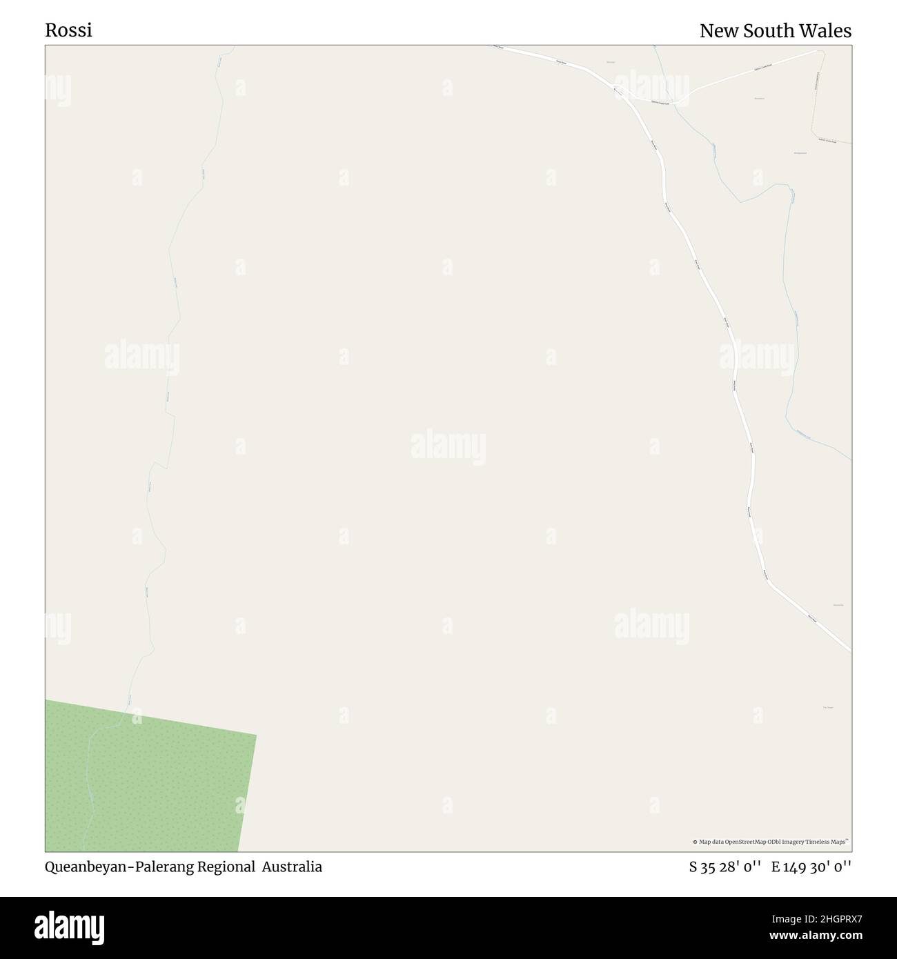 Queanbeyan map hi-res stock photography and images - Alamy