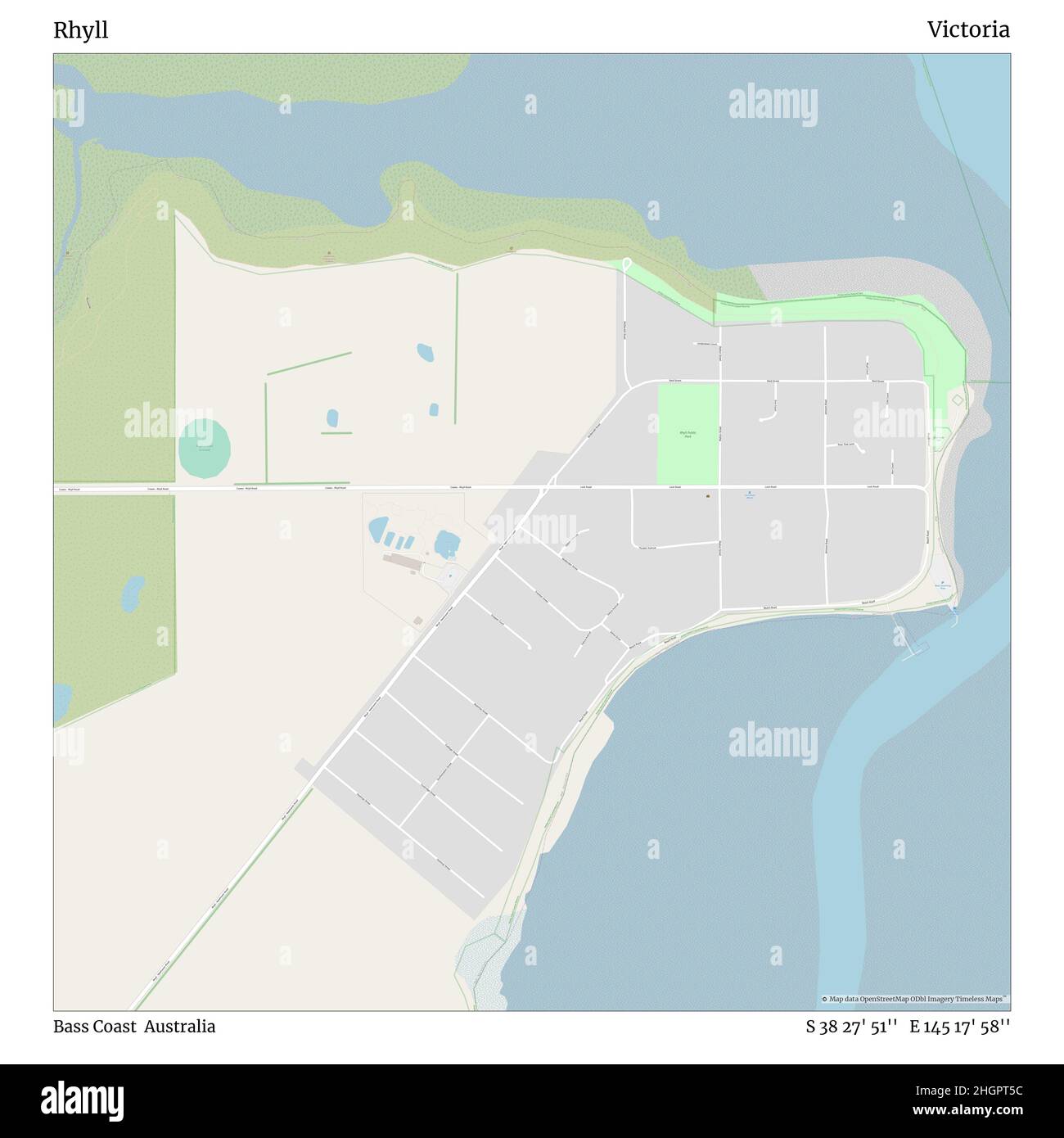 Rhyll, Bass Coast, Australia, Victoria, S 38 27' 51'', E 145 17' 58 ...