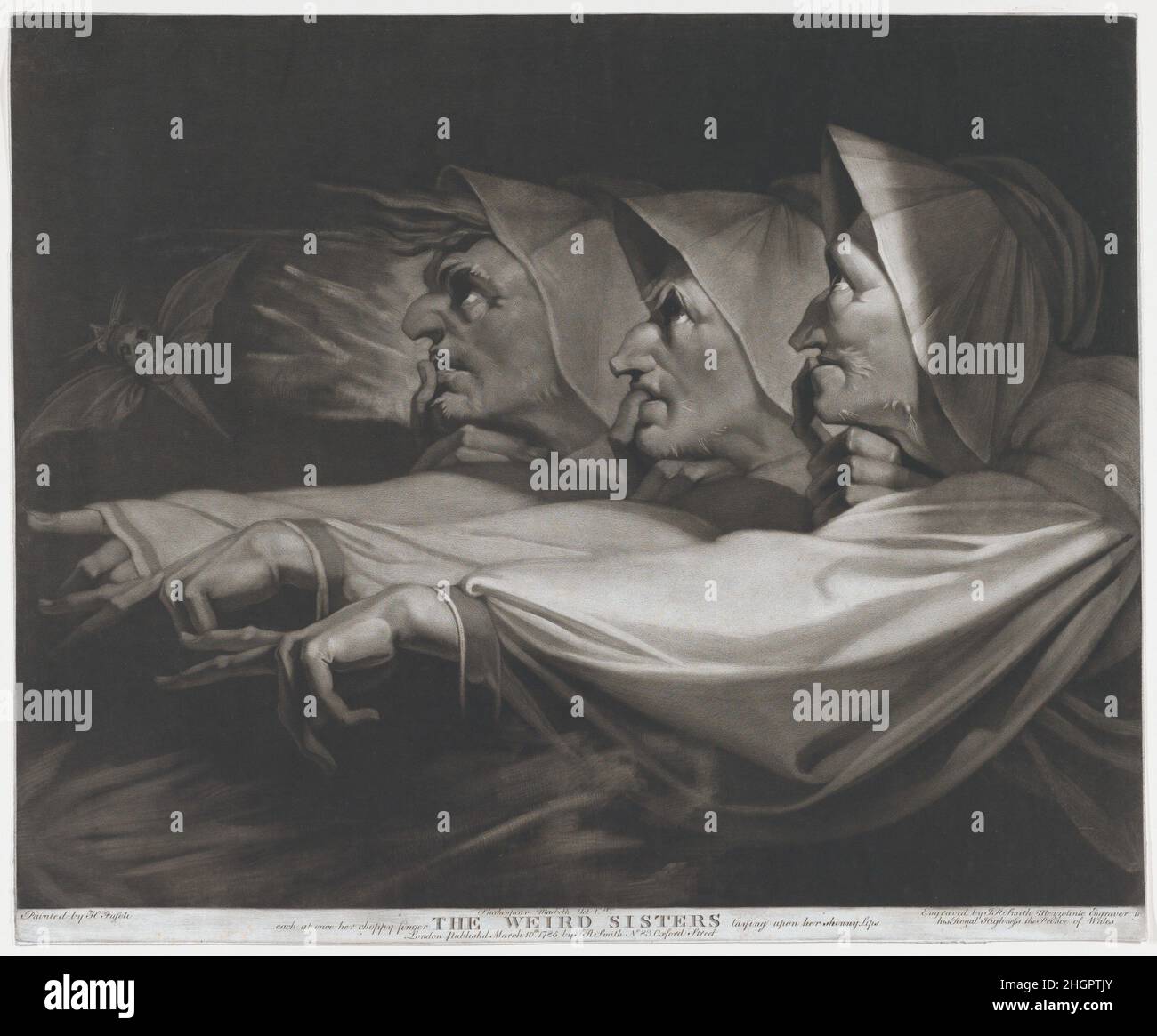 The Weird Sisters (Shakespeare, MacBeth, Act 1, Scene 3) March 10, 1785 ...