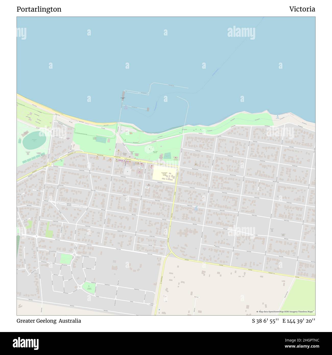 Portarlington, Greater Geelong, Australia, Victoria, S 38 6' 55'', E ...