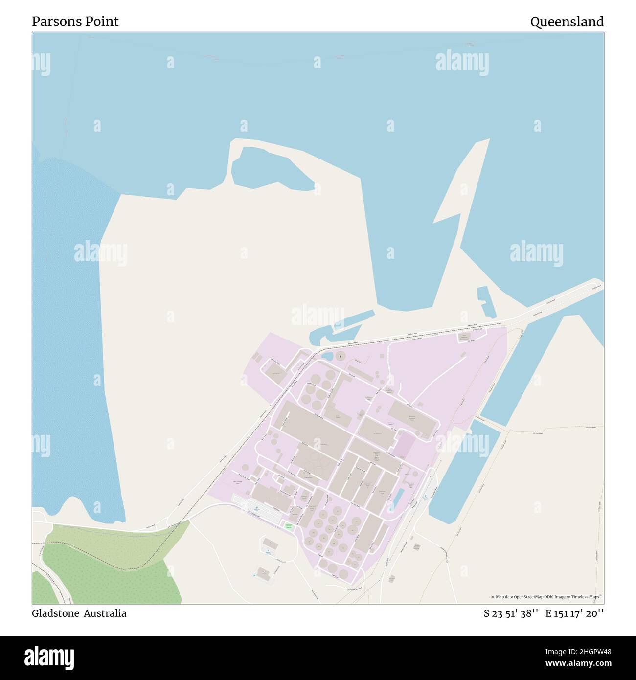 Map of parsons hi-res stock photography and images - Alamy