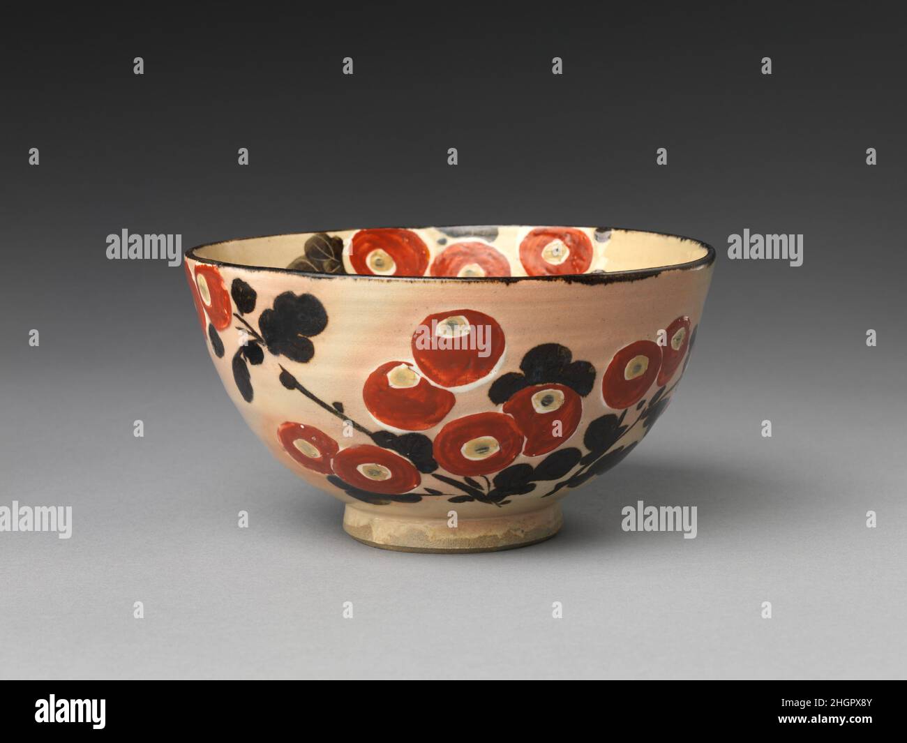 Bowl with blossoms 19th century Nin'ami D?hachi (Takahashi D?hachi II ...