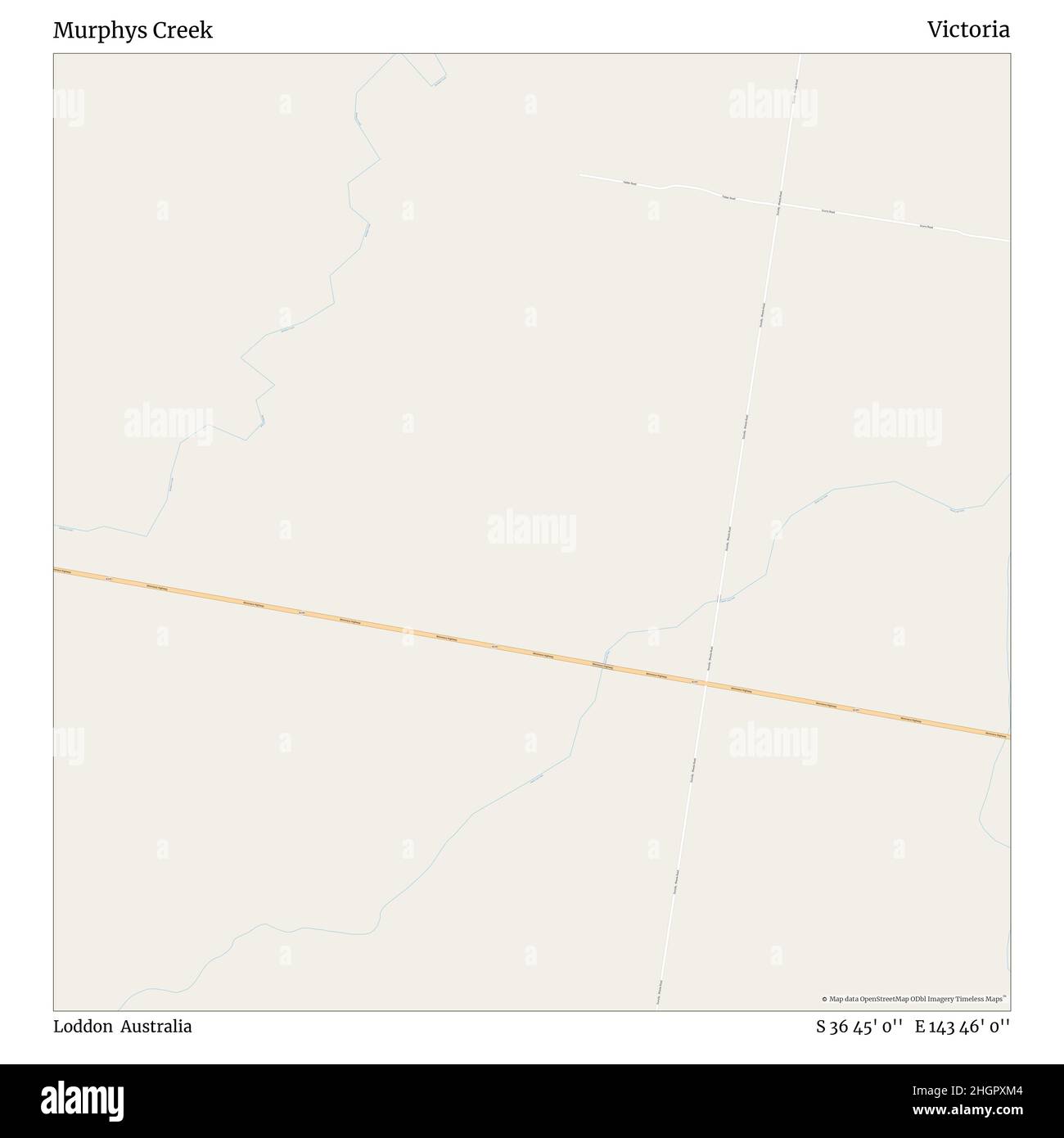 Murphys Creek, Loddon, Australia, Victoria, S 36 45' 0'', E 143 46' 0 ...