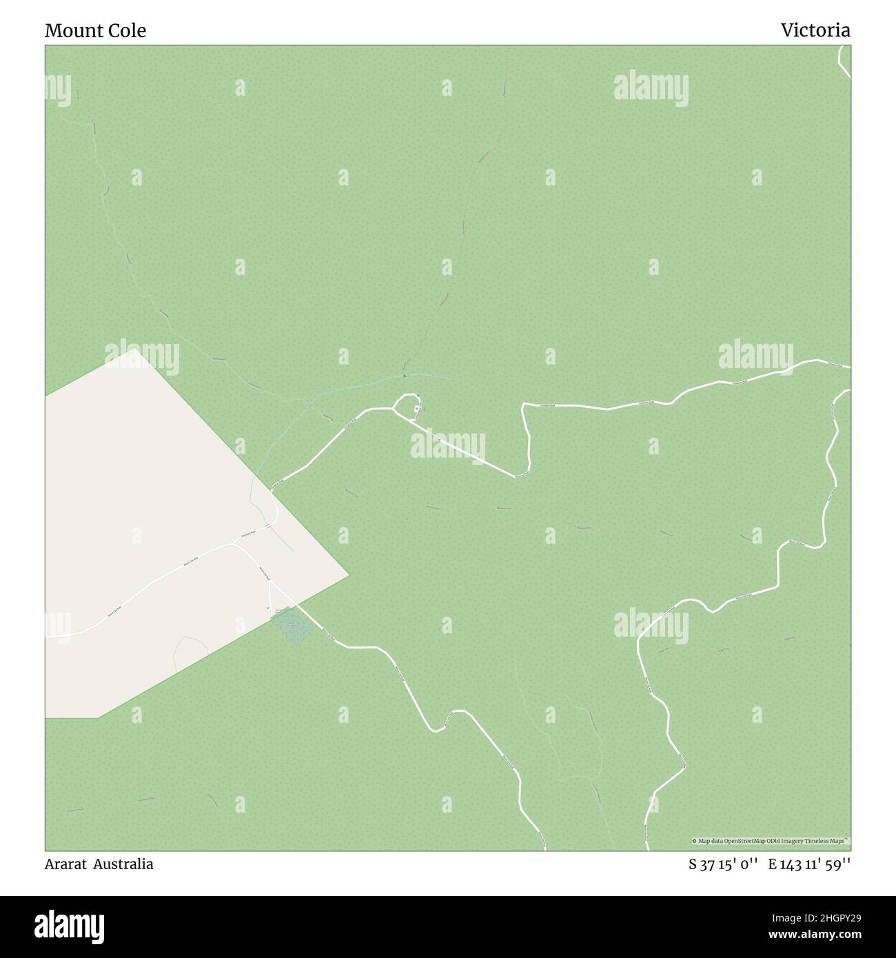 Map of mount ararat Cut Out Stock Images & Pictures - Alamy