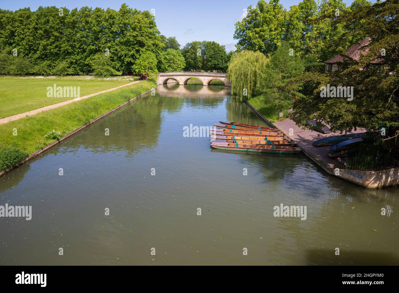 Trinity Bridge, Cambridge, England Stock Photo - Alamy
