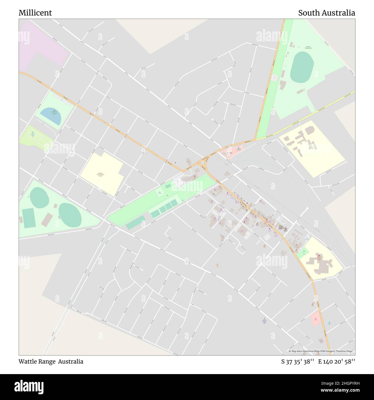 Millicent south australia australia maps Cut Out Stock Images ...