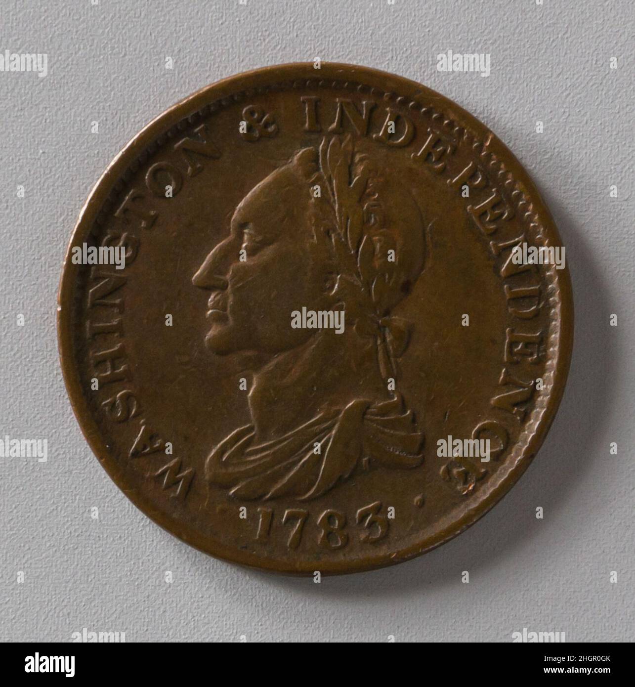 Medal 1783. Medal. 1783. Copper Stock Photo - Alamy