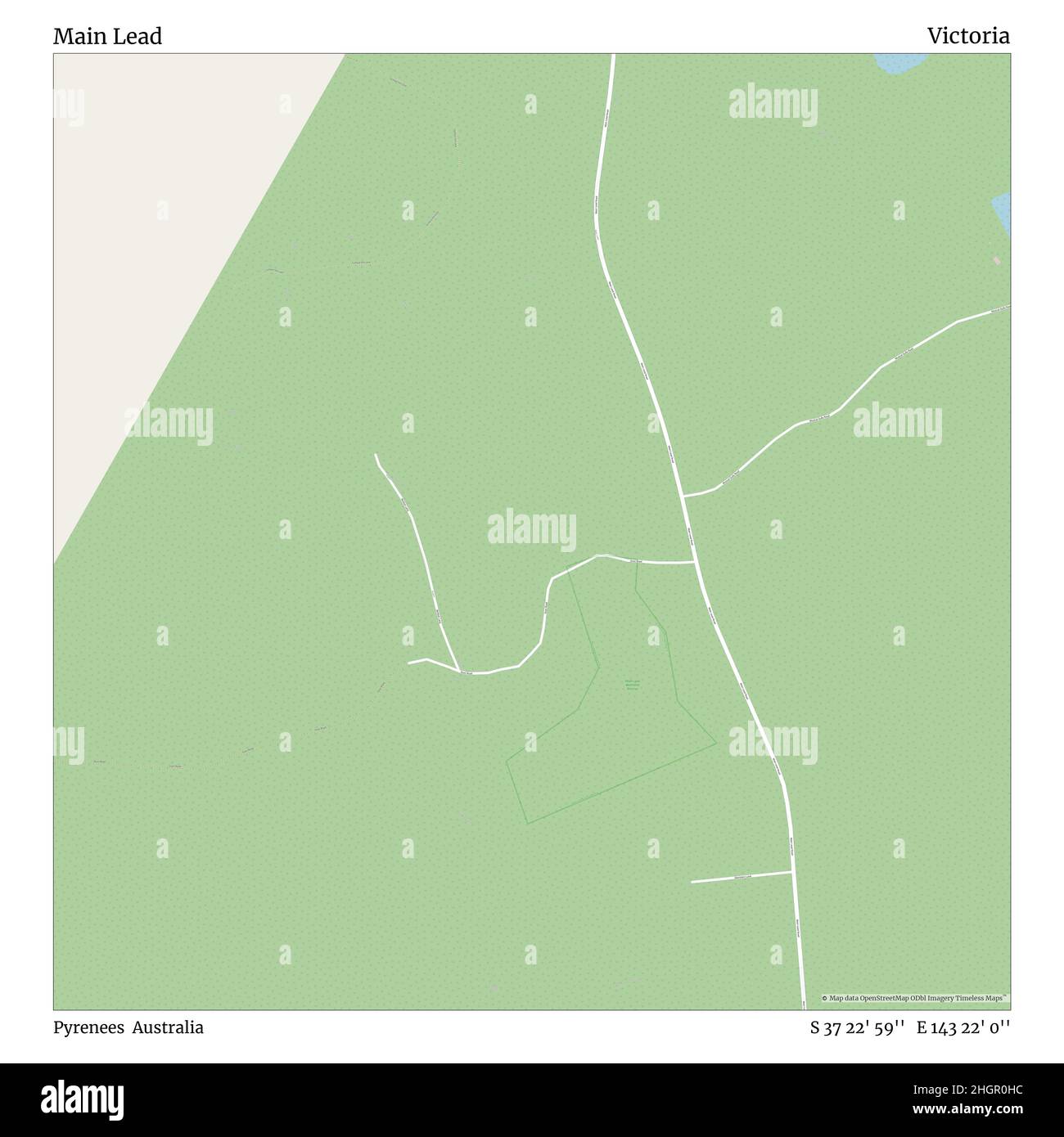 Main Lead, Pyrenees, Australia, Victoria, S 37 22' 59'', E 143 22' 0 ...