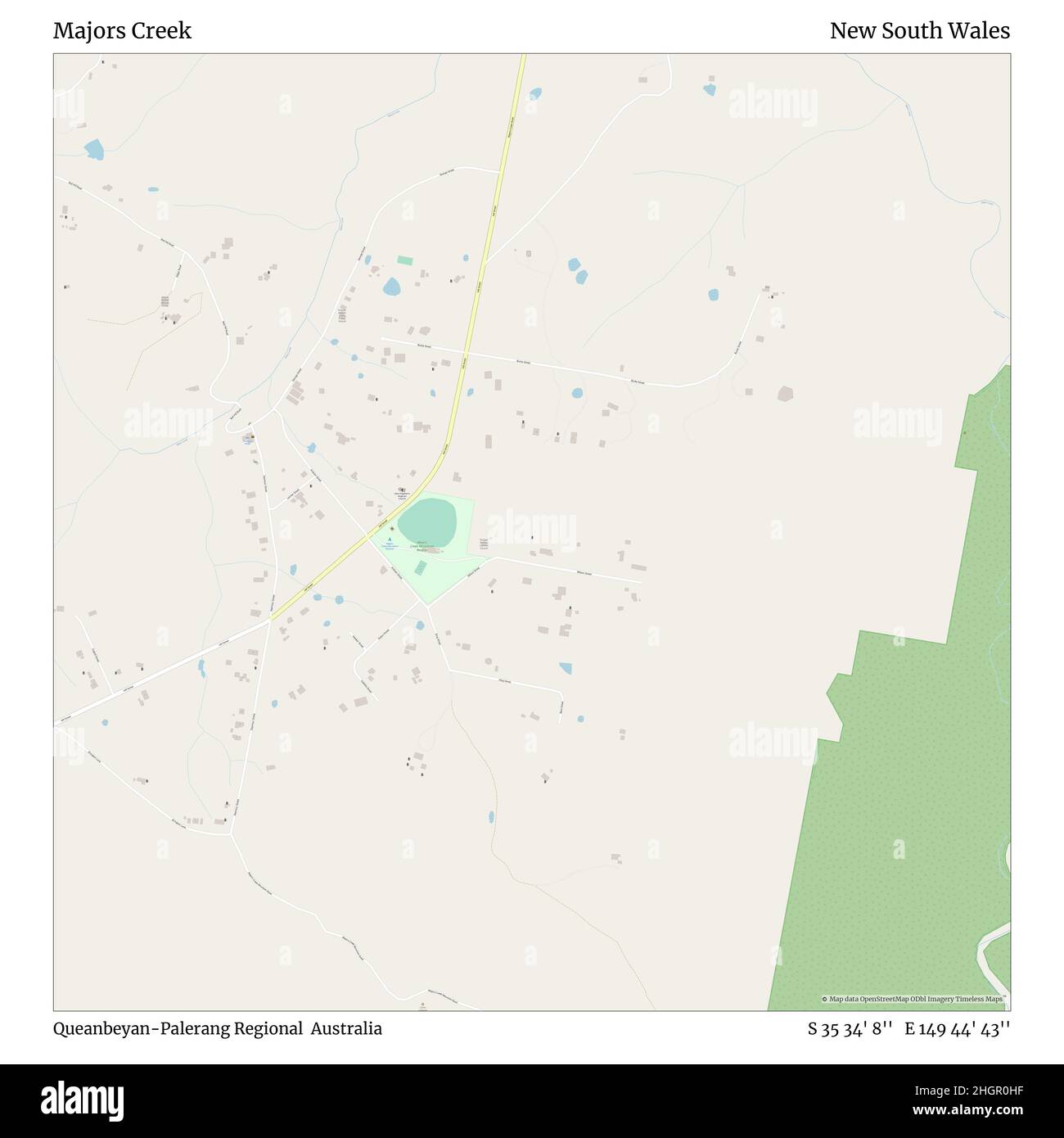 Queanbeyan map hi-res stock photography and images - Alamy